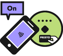 PRESTO contactless